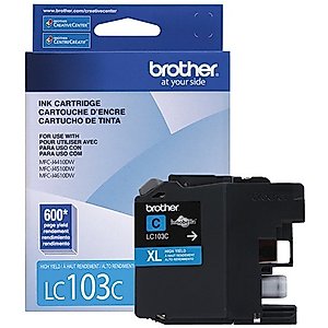 Brother MFC-J4510DW 3-Color Ink Combo Pack (OEM) 600 Pages Ea.