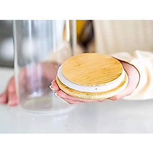 Simpli-Magic Kitchen Canisters, Various Sized, Clear