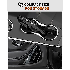SERVOMASTER Handheld Vacuum Cleaner Cordless, Small Powerful Car Vacuum Cleaner with Rechargeable Battery, Portable Car Hand Held Vacuum Cleaner Accessories Interior Cleaning Kit for Men Women