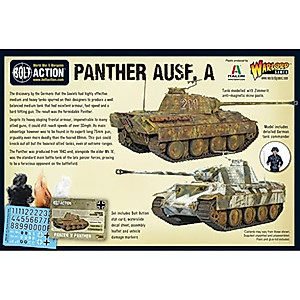 Bolt Action Panther AUSF A Medium Tank 1:56 WWII Military Wargaming Plastic Model Kit