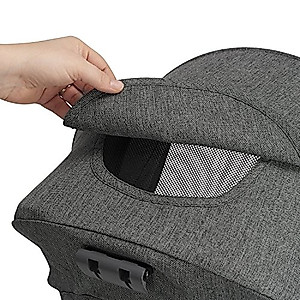 Evenflo Pivot Xpand Modular Stroller, Baby Stroller, Converts to Double Stroller, 4 Modes, Durable Construction, Extra-Large Storage Basket, Compact Folding Design, 55-lb Capacity, Percheron Gray