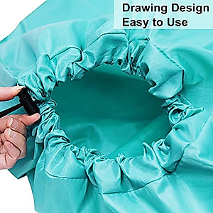 Sylfairy 2 Pack Extra Large Travel Laundry Bag, Durable Rip-Stop Dirty Clothes Shoulder Bag with Drawstring, Heavy Duty Travel Laundry Bag, Large Laundry Hamper Liner, Machine Wash