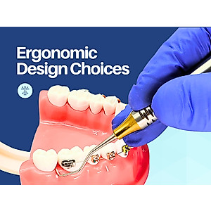 ARTMAN INSTRUMENTS Dental Hygienist Tool Kit (10 PCs) – Includes Mirror, Probe, Tweezer, Scalers, Pocket Probe, Curettes – Prophylaxis Teeth Cleaning Set, Autoclavable, with Sterilization Cassette