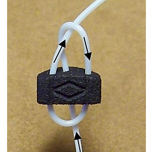 Rosette Diamond Secure Classical Guitar String Ties / New Low Profile BridgeBeads