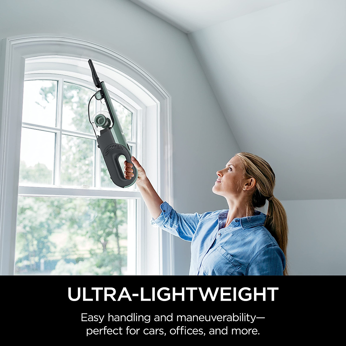 Shark CH901 UltraCyclone Pro Cordless Handheld Vacuum, with XL Dust Cup, in Green (Renewed)