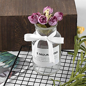 Abbaoww 50 Yards Cotton Twill Tape Ribbon 1/2 Inch, Soft Natural Webbing Tape Herringbone Tape for Sewing DIY Craft, White