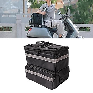 TOPINCN Insulated Pizza Delivery Backpack Large Capacity Expandable Layer Thermal Backpack for Camping Travel