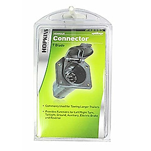 Hopkins 48485 7 Pole RV Blade Vehicle Connector