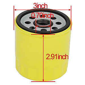 Savior 52 050 02 Oil Filter for Kohler 52-050-02-S 52-050-02-S1 Fit CH11 - CH25,CV11 - CV22,M18 - M20,MV16 - MV20,K582 SV810 SV830 SV840 Engine Lawn Mower Tractor Parts 30UM Engine Oil Filter