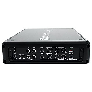 Rockville Krypton F1 1600w Peak / 400w RMS 4 Channel Car Audio Amplifier Bundle RWK42 4 Gauge Installation Wire Kit (2) RCA's