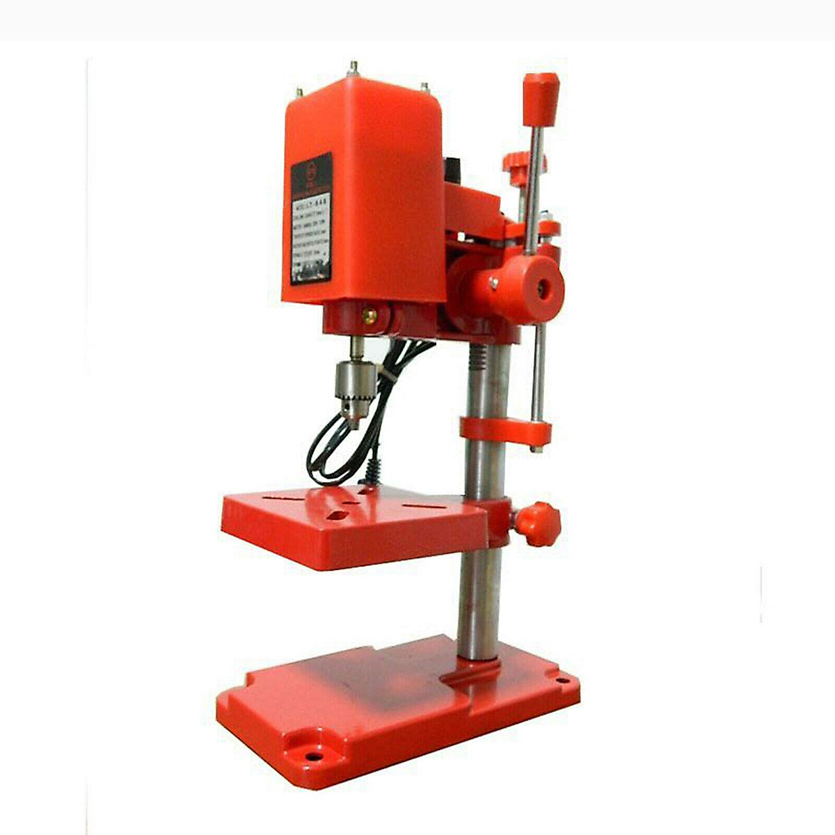 Electric Bench Drill Stand Mini Electric Bench Drilling Machine High Precision Stepless Bench Drill Press Machine 120W