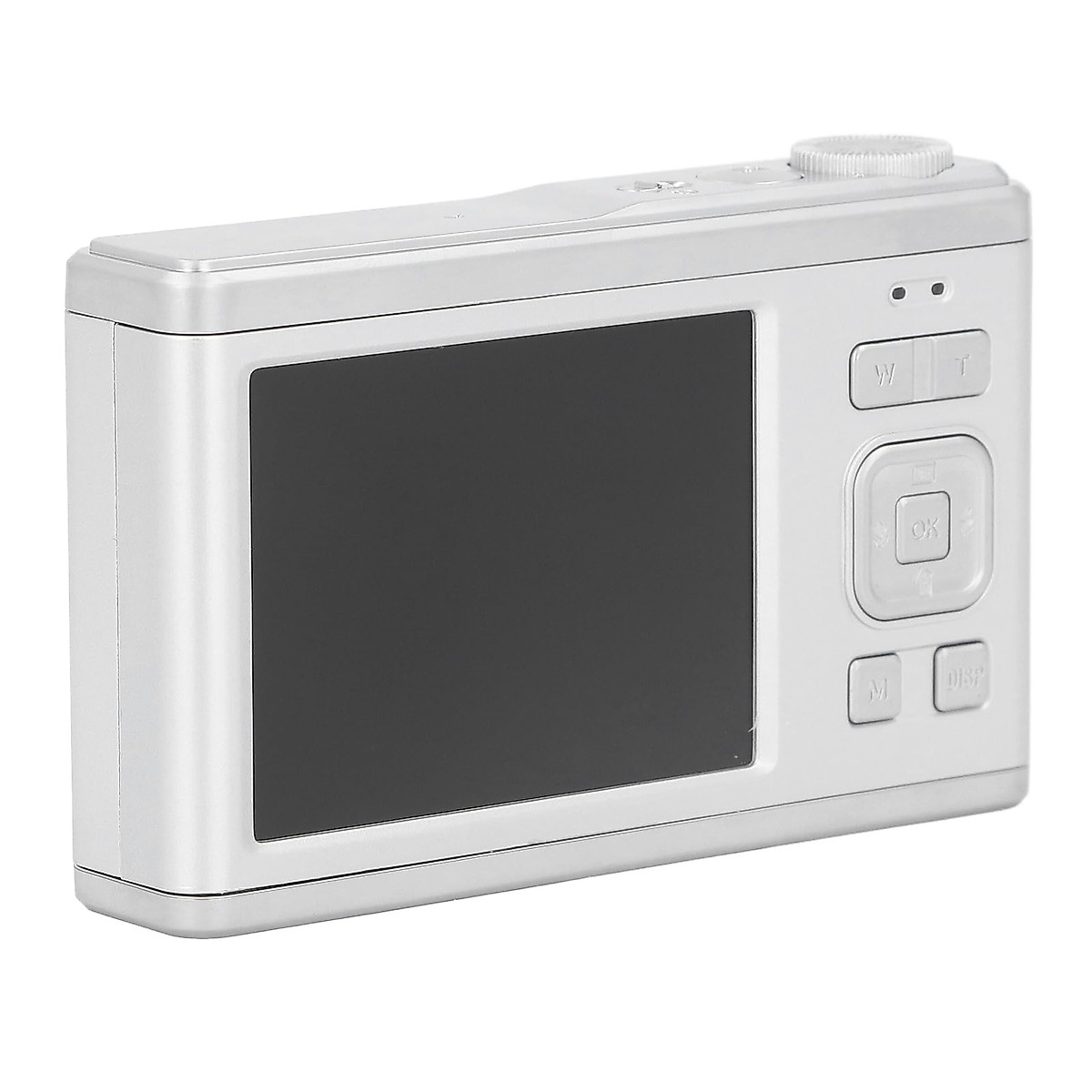 Compact Digital Camera, Autofocus 50MP and 30MP Digital Camera Built in Flash for Vlog (Silver)