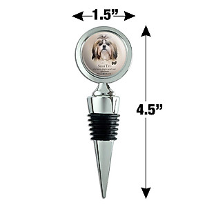 Shih Tzu Dog Breed Wine Bottle Stopper