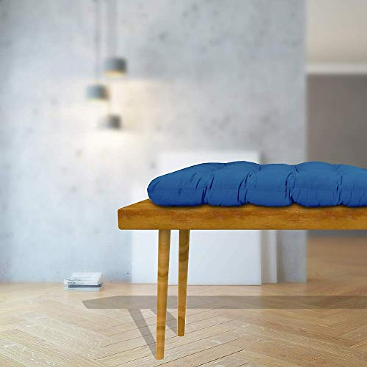 Trendcode Cushion Set for Rocking Chairs Non-Slip Chair Pad (Blue)