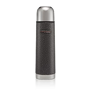 Thermos 187011 ThermoCafé Stainless Steel Flask, Hammertone Grey, 500 ml
