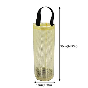 Silicone Baking Sheets Nonstick Hanging Hanging Rubbish Bag Bag Extraction Bag Box Round Miscellaneous Kitchen Storage Convenient Bag Organizer Kitchen Storage Wall Large Silicone (Green, One Size)