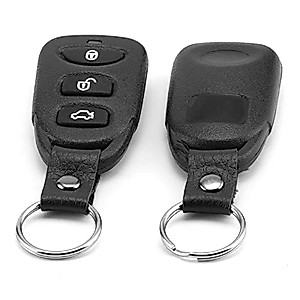 Universal Car Door Lock Vehicle Keyless Entry System Auto Remote Central Kit with Control Box, Remote car Location,Rising Power Window,with 2 Remote Controllers