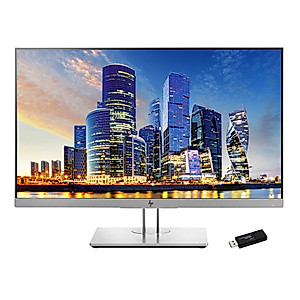HP EliteDisplay E243 23.8 Inch LED LCD Monitor Bundle with 16GB USB DataTraveler