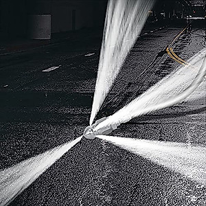 Alpha Rider Sewer Jet Nozzle, Stainless Steel Pressure Washer Sewer Jetter Nozzle Head, 1/4" Quick Connector, 5000 PSI Drain Jet Hose Nozzle