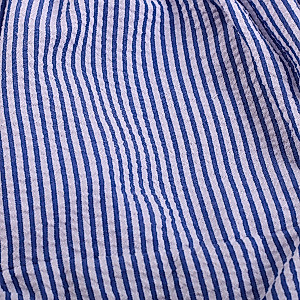 Baby Boys Cake Smash Outfit First Birthday Bloomers Bowtie Adjustable Y Back Suspenders Clothes set Royal Blue Striped One Size