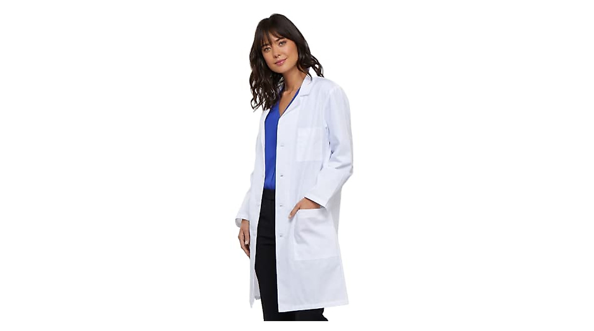 Cherokee 40" Unisex Lab Coat - Stylish & Functional