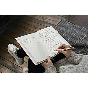 Lined Refillable Vintage Writing Journal for Women, Retro Tree of Life Faux Leather Cover Notebook/Travel Diary,Wide Ruled Paper,Daily Use Gift for Bloggers/Teachers/Back to College Students (Brown)