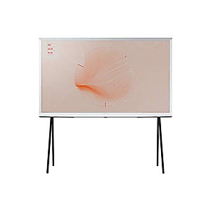 SAMSUNG QN55LS01RAFXZA Serif 55-Inch QLED 4K LS01 Series Ultra HD Smart TV with HDR and Alexa Compatibility (2019 Model)