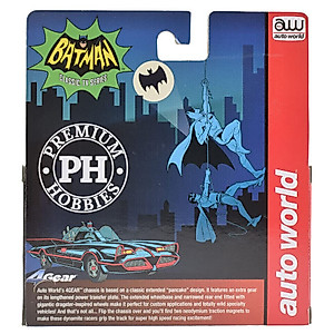 Auto World x Premium Hobbies 4Gear Batman The Joker 1959 Cadillac HO Scale Slot Car CP7944