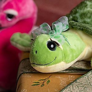 The Petting Zoo, Lash'z Sea Turtle Stuffed Animal, Gifts for Girls, Plush Toy 12 inches