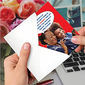 NobleWorks - 1 Funny Birthday Greeting Card with Envelope - Grown-Up Humor, Happy Birthday Card for Senior Citizens - Incorrect C9345BDG-ET