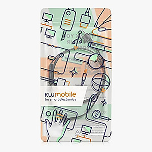 kwmobile Headphone Cable for Bose Around Ear AE2 / Around Ear AE2i / AEII - 150cm Replacement Cord with Microphone + Volume Control - Black