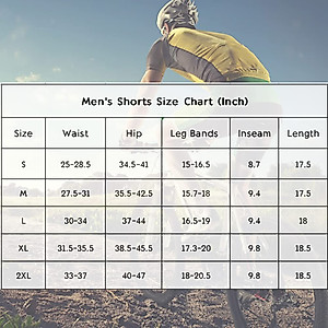Mens Bike Shorts Cycling Pants, 3D Padded Bicycle MTB Clothing Breathable for Riding Biker,Lakeblue XL
