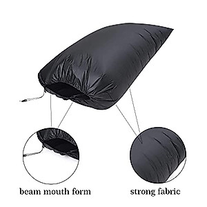 Lawn Tractor Leaves Bag Lage Capacity Garden Lawn Mower Leaf Storage Bags 54 Cubic Feet Outdoor Lawn Tractor Leaf Collection Bag Reusable Yard Grass Catcher Leaf Bag for Fast Garden Leaf Cleaning