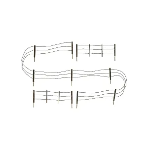 Micro-Mark Woodland Scenics® Barbed Wire Fence O Scale