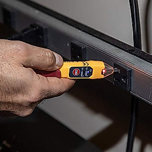 Klein Tools NCVT2P Dual Range, Non-Contact Voltage Tester, 12-1000V AC, Visual and Audible Indicators, Auto Power Off, Green