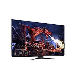 Alienware 55 OLED Gaming Monitor: AW5520QF, World’s First 55" OLED Gaming Monitor. Featuring 4K Resolution 3840 x 2160 at 120Hz True-to-Life Colors, Low Input Latency and AW Legend Industrial Design