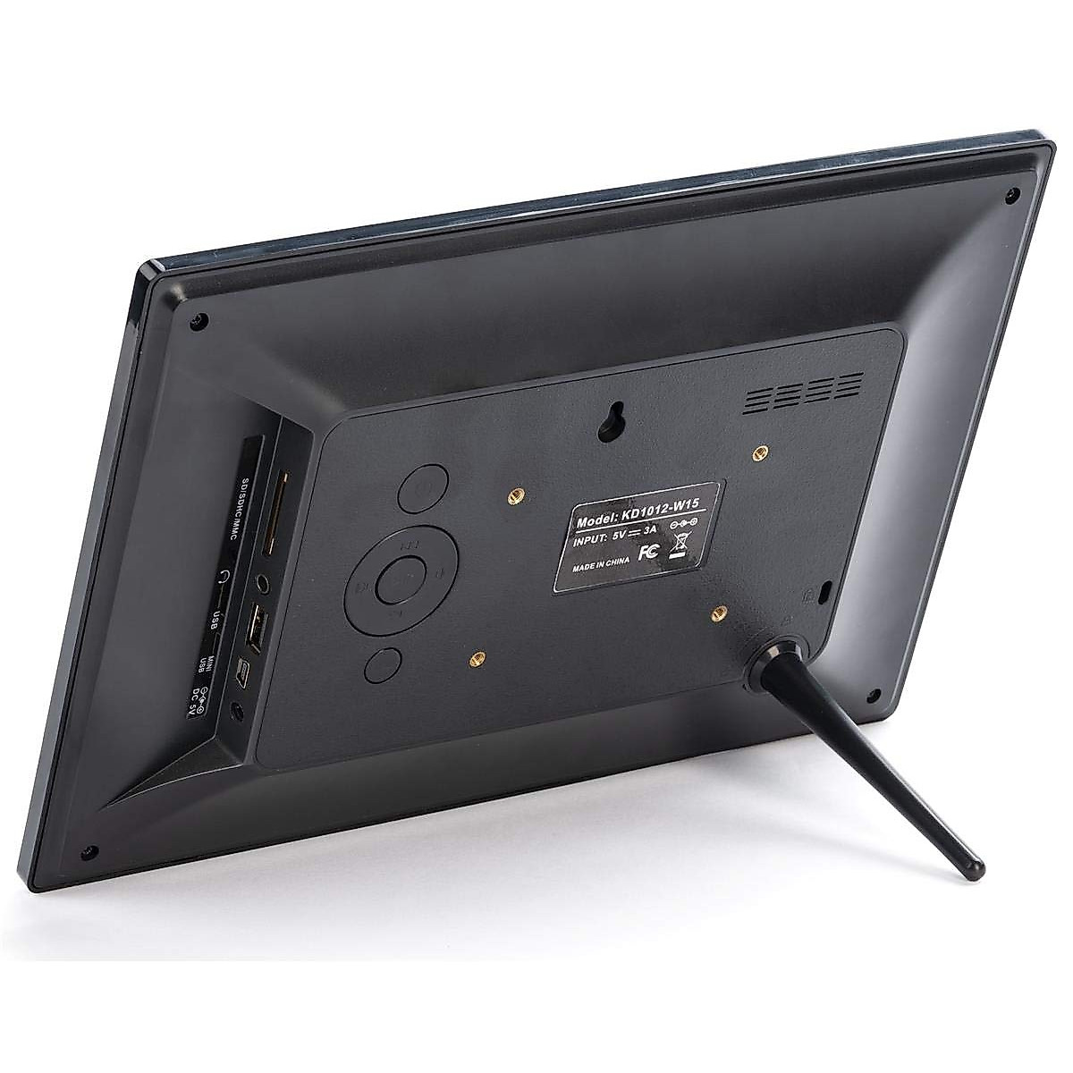 Displays2go Tabletop Digital Signage, Android OS – Black (SFRAMEWF10B)