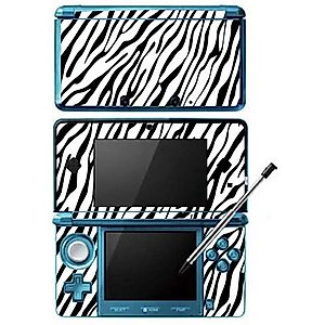 Zebra Print Pattern Skin for Nintendo 3DS Console