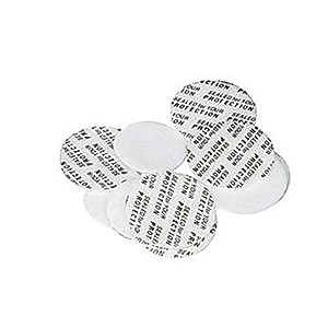 100 PCS (Diameter 1inch) Self Adhesive Pressure Sensitive Gasket Press Seal Cap Liners Foam Seal Safety Tamper Seals Aluminum Foil Gasket Waterproof Sealing Film for Jar Bottle Vial Container