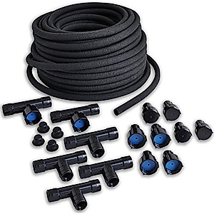 Swan Products MGEZFE3801 Miracle-Gro Soaker System Push on Fitting Replacement Piece: Feeder Connector, Black