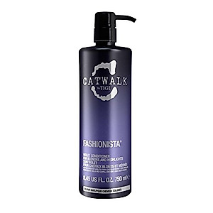 TIGI Catwalk Fashionista Violet Conditioner (For Blondes and Highlights), 25.36 Ounce