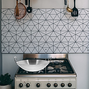 Luxshiny Stainless Steel Wok Non Stick Wok Pan Stainless Steel Pot Wok Skillet Nonstick Steel Skillet Everything Pan Camping Cookware Cooking Pot with Double Handle Gas Cooker Complex Work