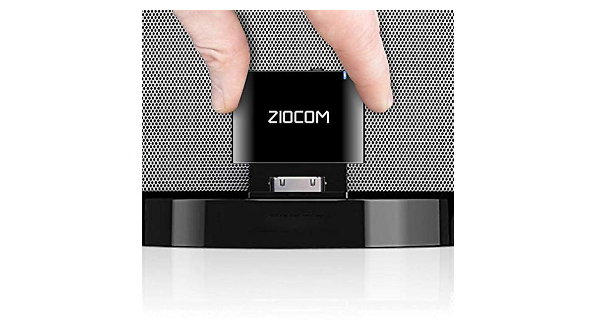ZIOCOM Bluetooth Adapter for Bose & 30-Pin Speakers - Wireless Listening