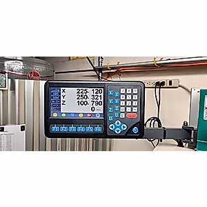 3 Axis Digital Readout DRO LCD Display RPM Muti-Function for Linear Scale Magnetic Scale Rotary Encoder Lathe Milling Drill Bording Machine (3 Axis with RPM)