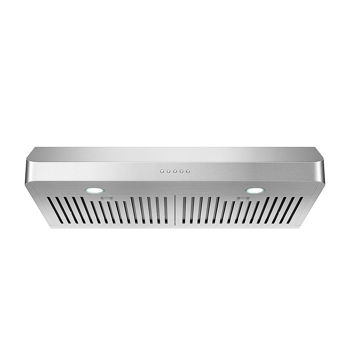 EVERKITCH Range Hood 30inch Under Cabinet, 450CFM Kitchen Vent Hood with Permanent Stainless Steel Filters