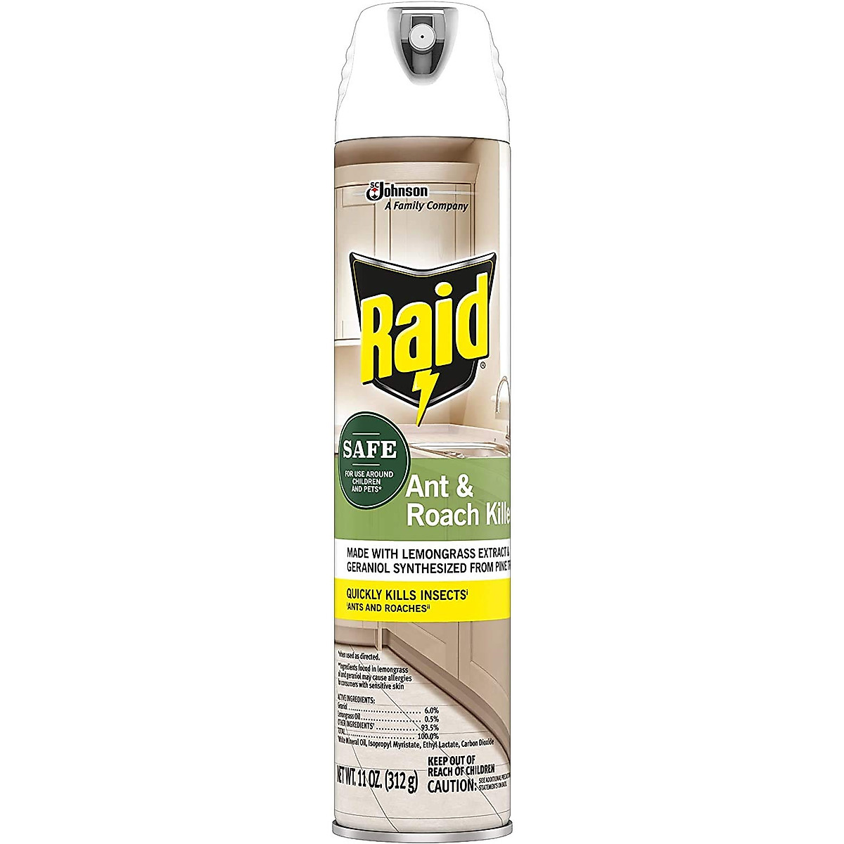 Raid Ant and Roach Killer, Aerosol Spray with Essential Oils (3)