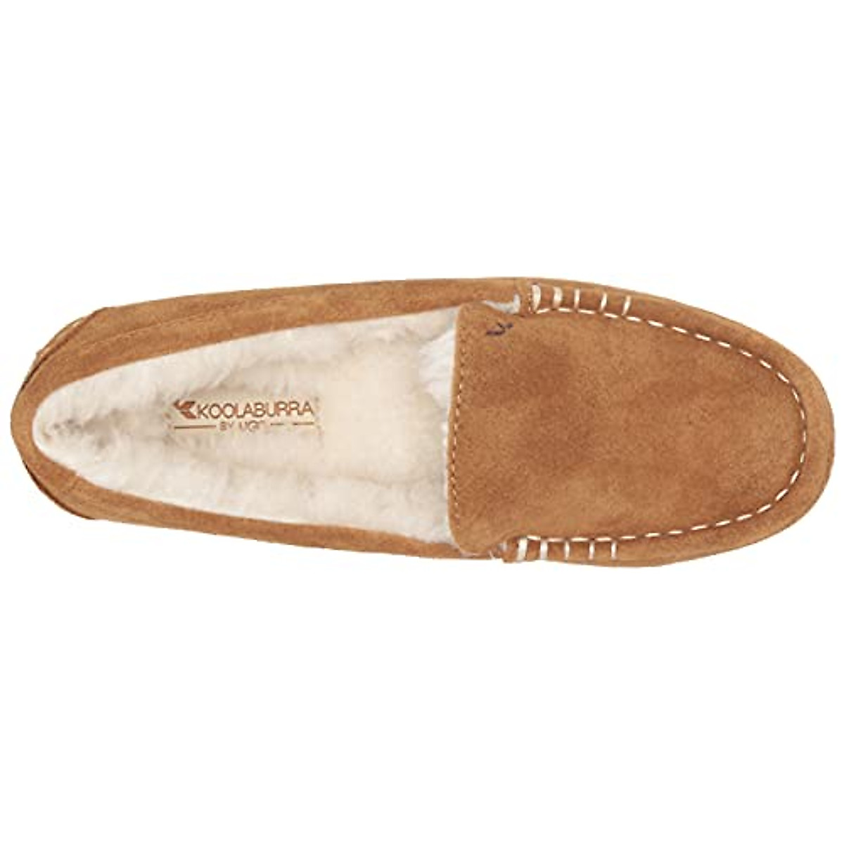 Koolaburra by UGG Women's Lezly Fashion Slipper, Chestnut, 9 US