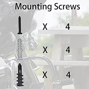 amavoler Wall Mount Helmet Hook Holder Orange,2 Large Double Iron Curved Hook Tools with Mounting Screws. A Good Home for Harley, Honda, Kawasaki, etc Helmet (Large Hook x2)