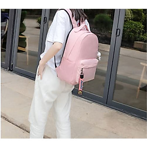 LanboQ Soccer Stars Knapsack Lightweight Novelty Student Bookbag Wear Resistant Casual Daypacks for Teens