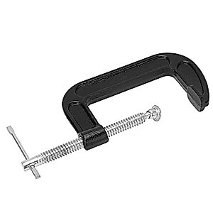 Metal G Clamp, G Clamp High Torsion Metal Material Strong Clamping Force Small Size Rotating Handle for Induatry